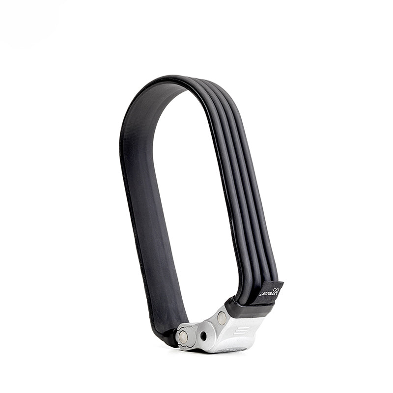 LITELOK GO Flexi-U - Cafe Bike Lock - Super Lightweight